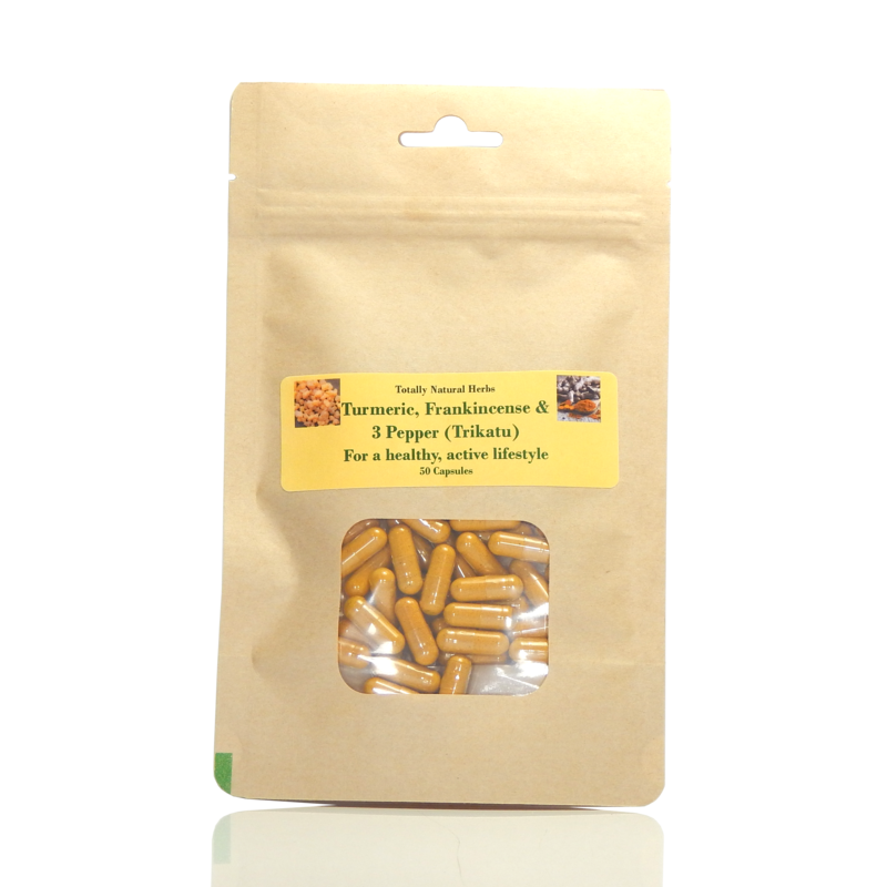 Turmeric, Frankincense & 3 Pepper (Trikatu) Capsules – NorthernHerbs